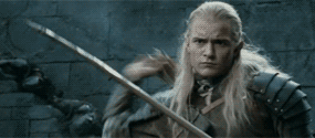 The lord of the rings legolas GIF - Find on GIFER