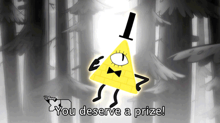 Bill Cipher Gravity Falls Gif