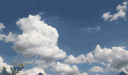 GIF clouds partlycloudy timelapse - animated GIF on GIFER - by Fern