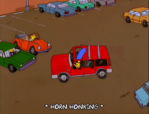Marge simpson season 10 car GIF - Find on GIFER