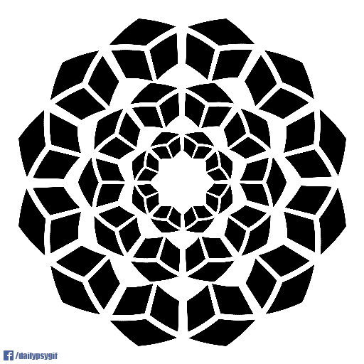 GIF mandala spinning ozora - animated GIF on GIFER