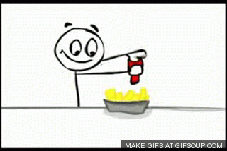 Gif De Ketchup Kfc Fried Chicken Drumming Kfc Bucket GIF | GIFDB.com