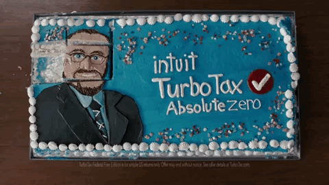 Super bowl commercials 2016 james lipton turbo tax GIF - Find on GIFER