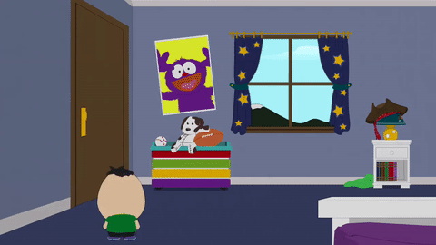 Ike broflovski falling closet GIF - Find on GIFER