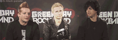 Music interview green day GIF - Find on GIFER