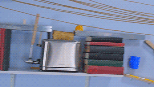 Rube goldberg machine joseph herscher animation GIF - Find on GIFER