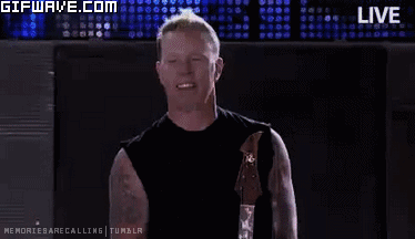 James hetfield GIF - Find on GIFER