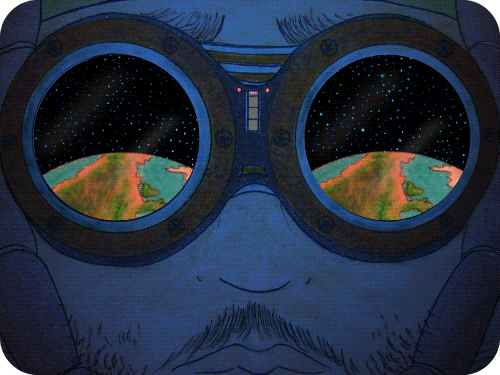 Illustration science fiction GIF - Find on GIFER