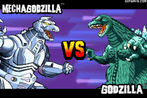 GIF mechagodzilla - animated GIF on GIFER