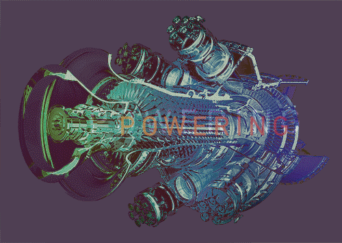 Gas turbine power ge GIF - Find on GIFER