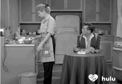 Cooking lucille ball hulu GIF on GIFER - by Gajurus