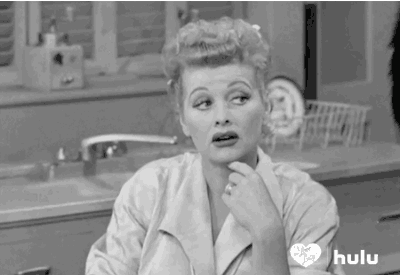 Think thinking i love lucy GIF on GIFER - by Axehammer
