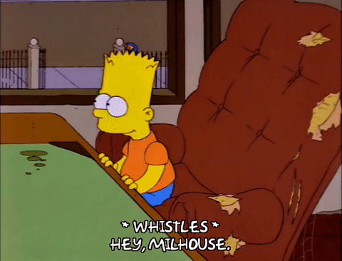 Bart simpson season 8 walking GIF - Find on GIFER