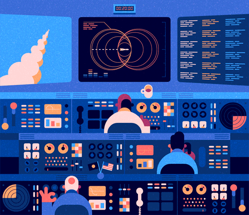 Illustration interstellar animation GIF - Find on GIFER