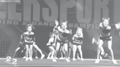 Cheer Tumbling Gif