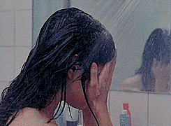 GIF horror blood shower - animated GIF on GIFER