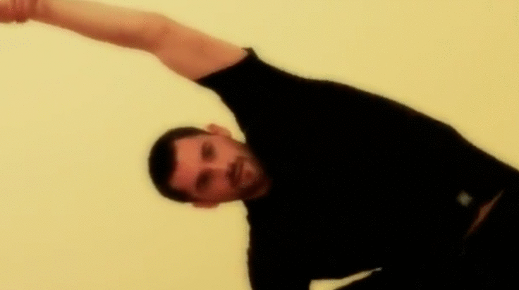 Misha Collins Smiling Gif