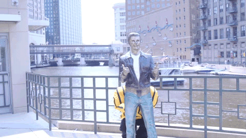 College mascot milwaukee GIF - Find on GIFER