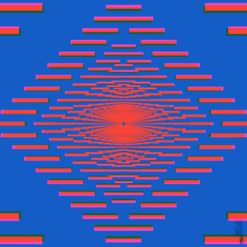 Psychedelic neon pattern GIF - Find on GIFER