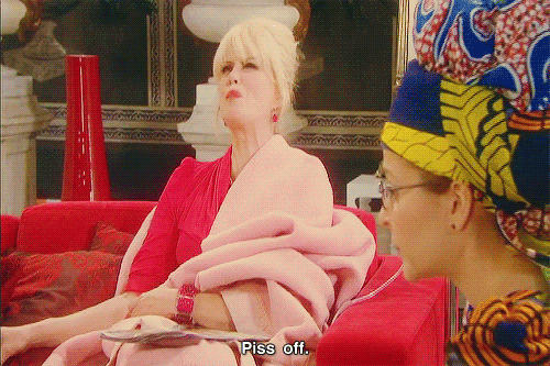 Olympics patsy stone ab fab GIF - Encontrar em GIFER