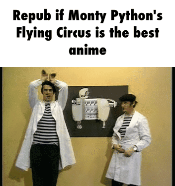 Monty pythons flying circus GIF - Find on GIFER