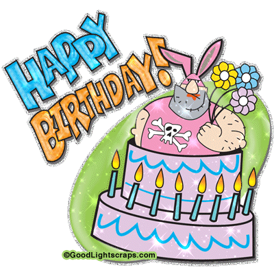 GIF bday birthday graphics - animated GIF on GIFER