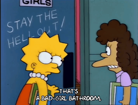 GIF lisa simpson season 3 episode 18 - animated GIF on GIFER