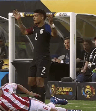 GIF no way unbelievable deandre yedlin - animated GIF on GIFER