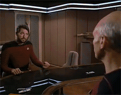 Riker star trek tng GIF - Find on GIFER