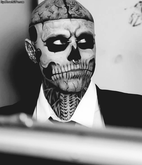 Гифка череп гиф картинка скачать анимированный на Er