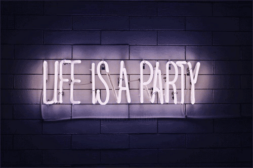 Trippy party neon GIF - Find on GIFER