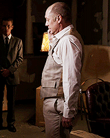 The blacklist raymond reddington the struggle GIF - Find on GIFER