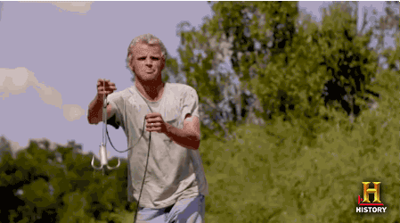 GIF fishing history throw - animated GIF on GIFER