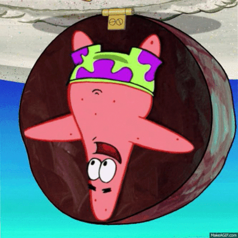 Patrick Star Sleeping On His Rock
