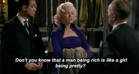 Gentlemen prefer blondes GIF - Find on GIFER