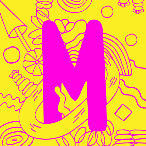Typography m 36daysoftype GIF on GIFER - by Chillfury