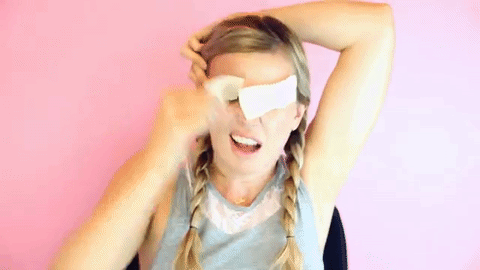 GIF beauty humor eyebrows - animated GIF on GIFER