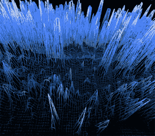 GIF glitch numbers pattern - animated GIF on GIFER