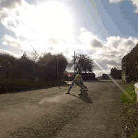 GIF longboard - animated GIF on GIFER