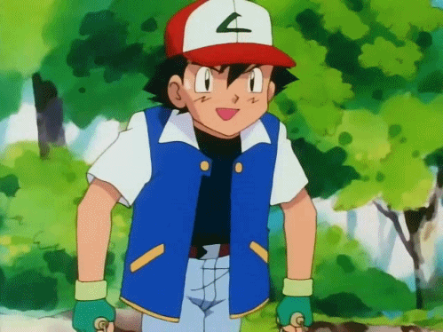 Ash ketchum anime GIF - Find on GIFER