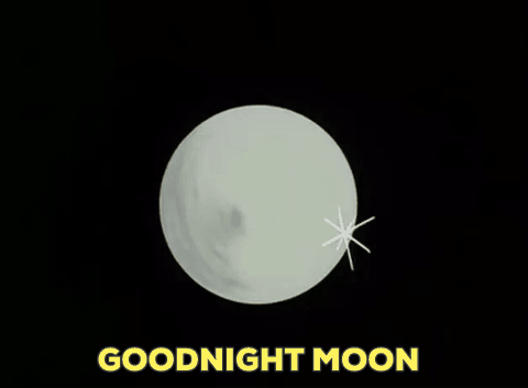 Goodnight moon GIF - Find on GIFER