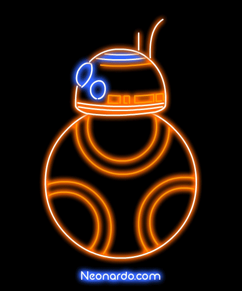 GIF neon lights tour - animated GIF on GIFER