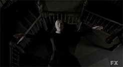 GIF american horror story lily rabe ahs asylum - animated GIF on GIFER