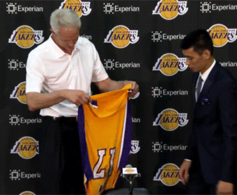 GIF new los angeles lakers jeremy lin - animated GIF on GIFER