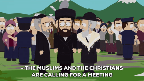 Meeting jew rabbi GIF - Find on GIFER