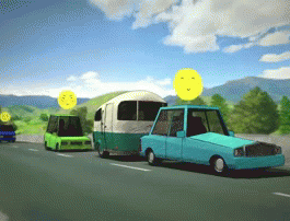 Driving emoticons communication GIF - Find on GIFER