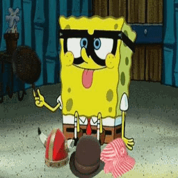 Spongebob Penny Chip And Used Napkin