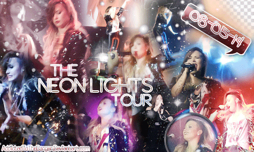 Neon lights tour GIF - Find on GIFER