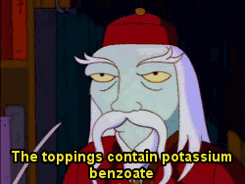 GIF potassium benzoate frogurt simpsons - animated GIF on GIFER