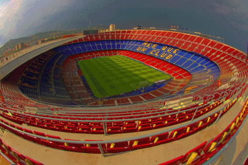 Fc barcelona camp nou nou camp GIF - Find on GIFER